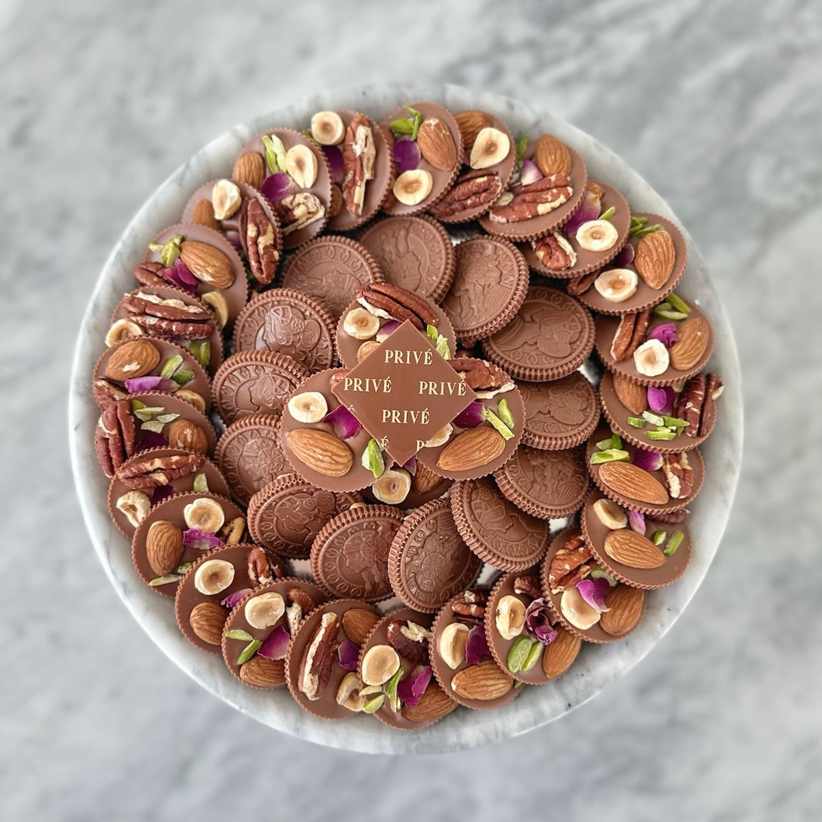 Dark Chocolate Coins - in Kilo Box – Prive Chocolates